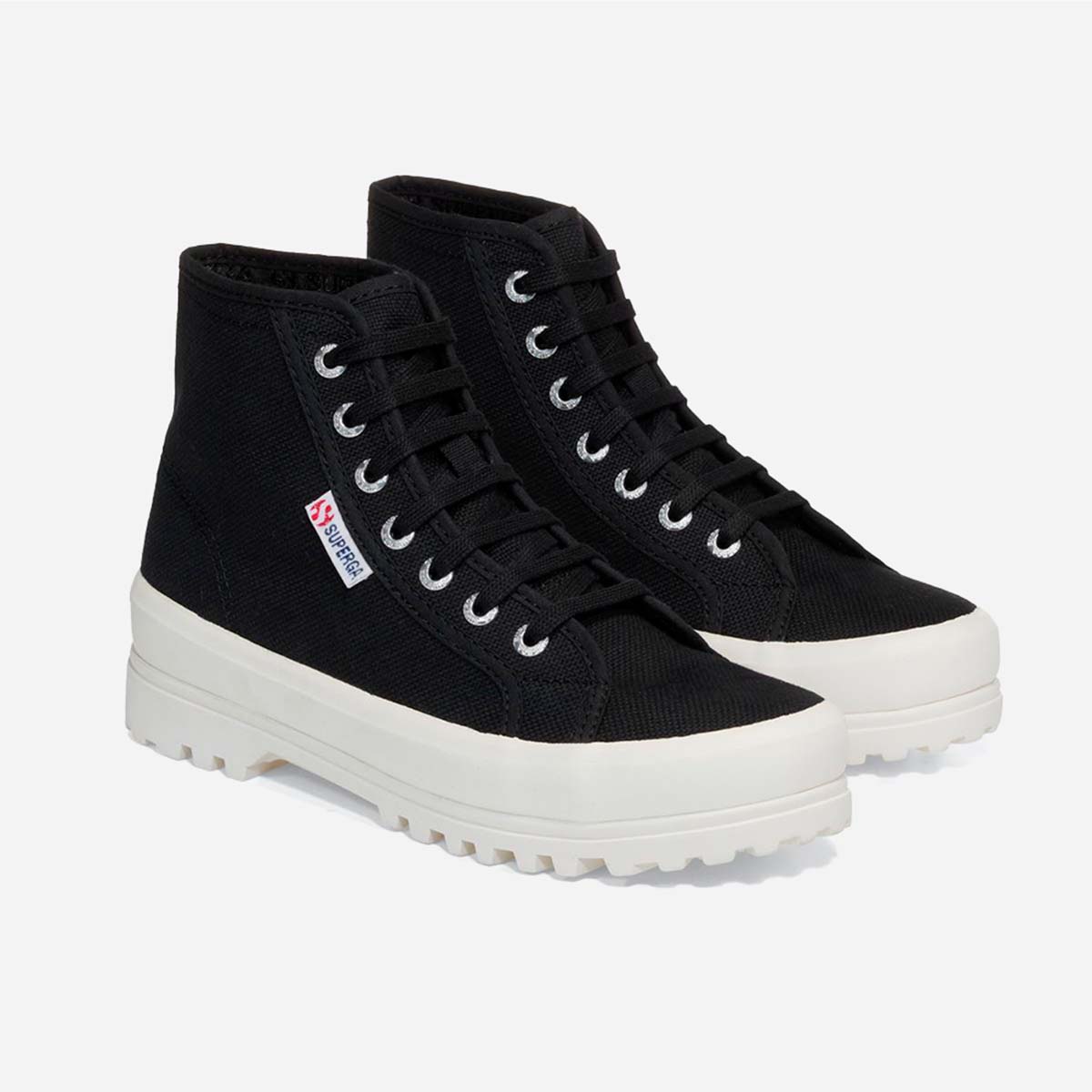 Zapatilla 2341 Alpina Black F Avorio – Superga Chile