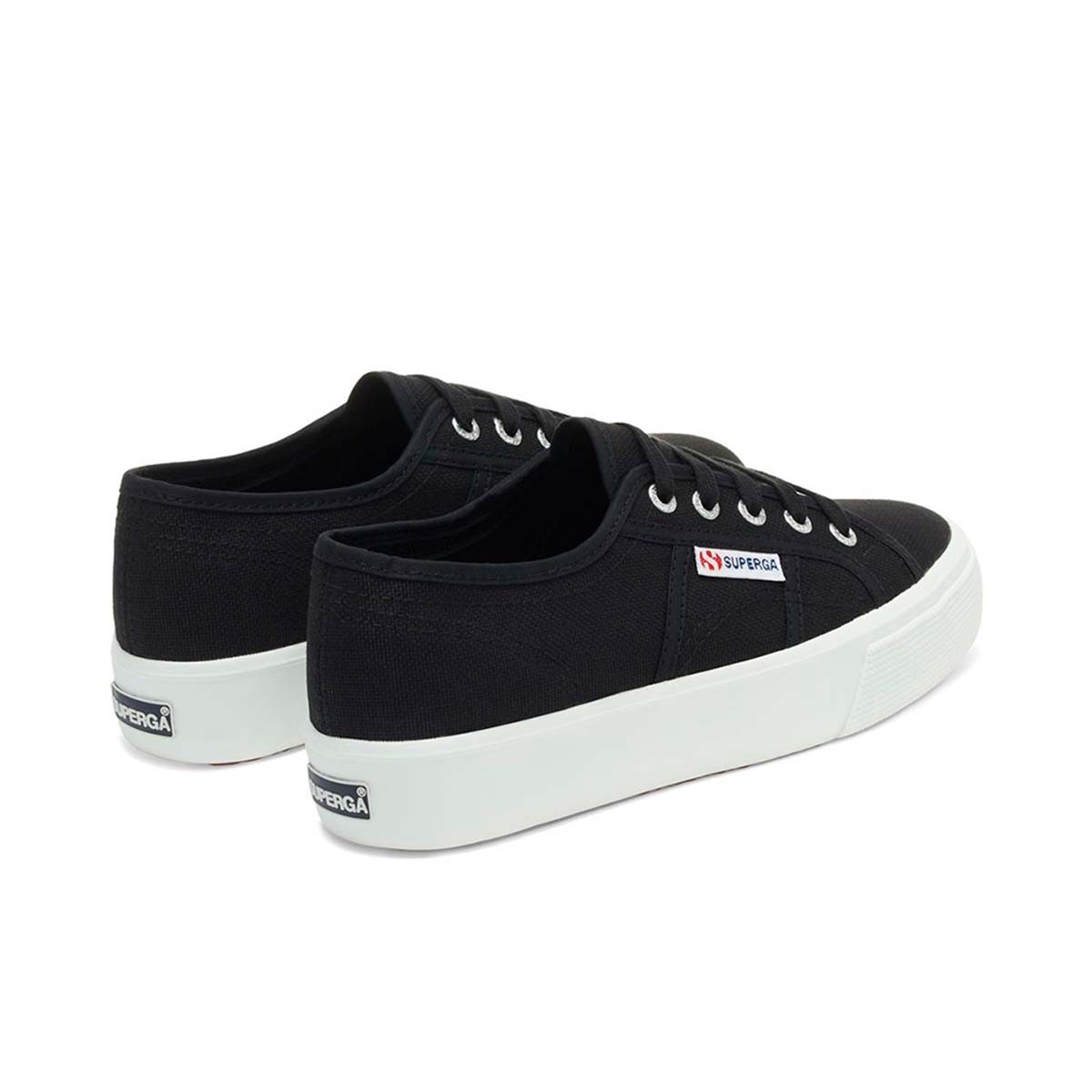 Zapatilla 2730 Mid Platform Black F White – Superga Chile