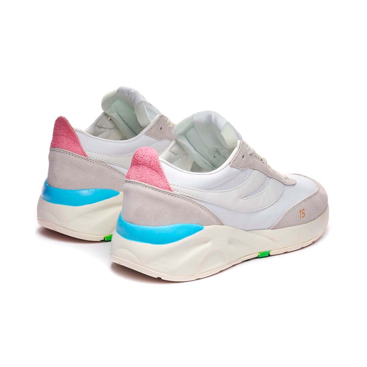 Zapatilla 4089 Training 9TS White Turquoise Green – Superga Chile