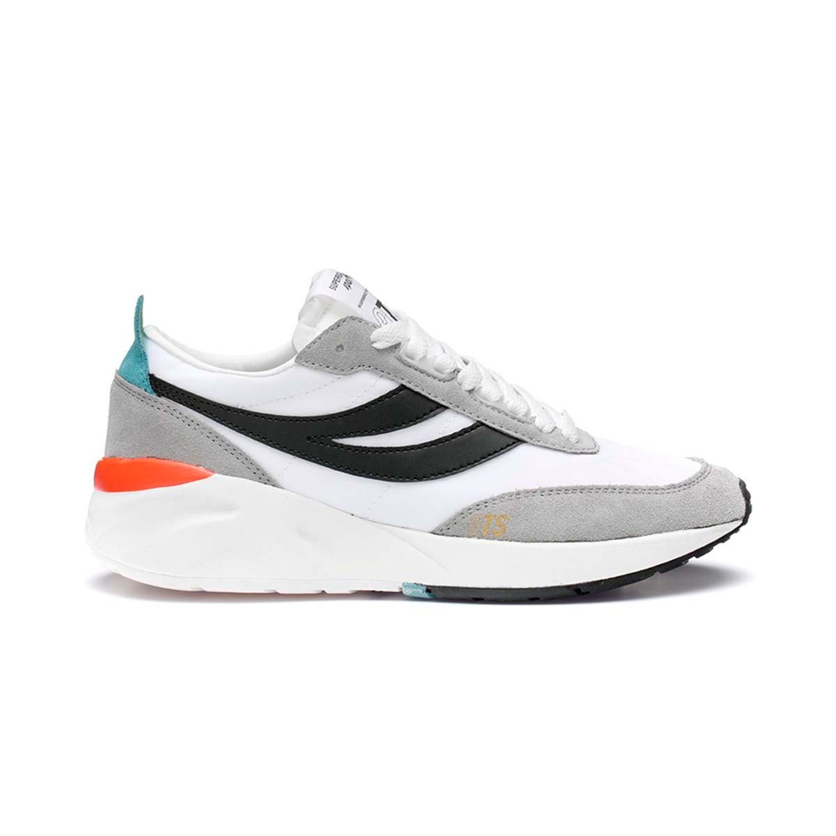 Zapatilla 4089 Training 9TS White Turquoise Black – Superga Chile