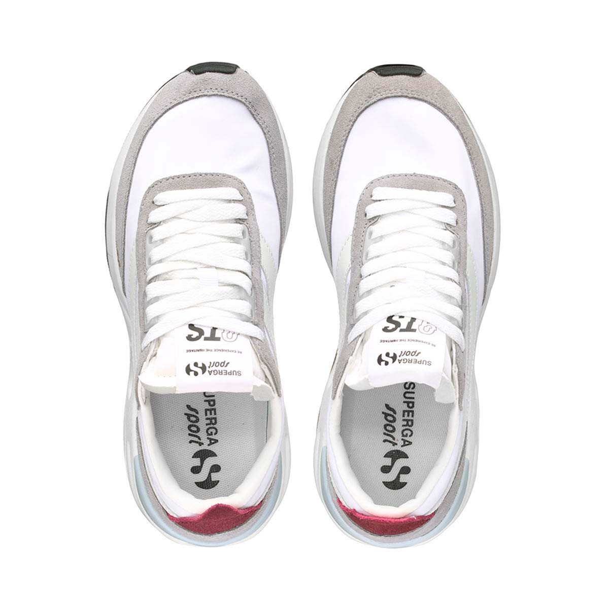 Zapatilla 4089 Training 9TS White Violet Bordeaux Green Iceberg ...