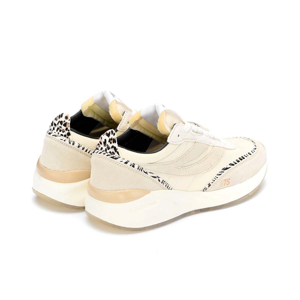 Zapatilla 4089 Training 9TS SL Beige Zebra – Superga Chile